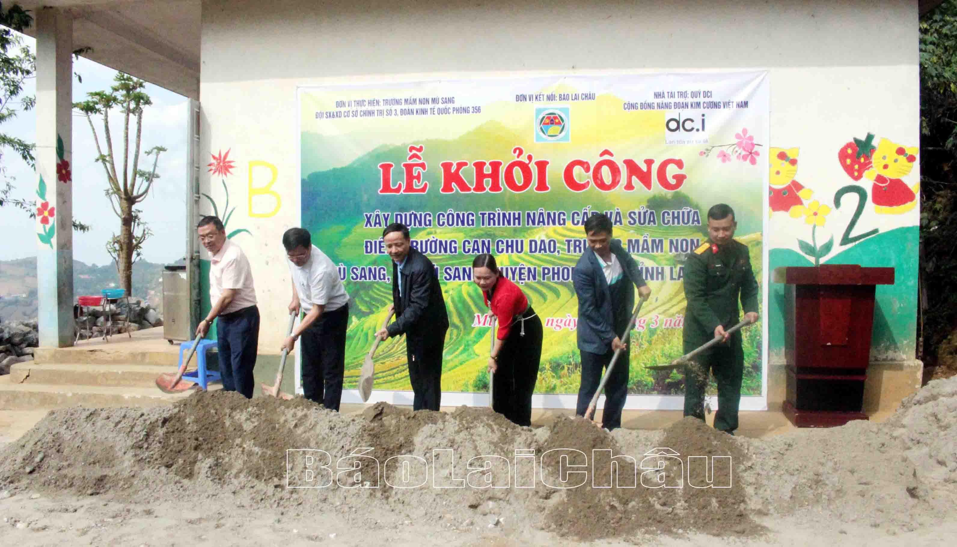 Báo Lai Châu kết nối xây dựng điểm trường Can Chu Dao | Báo Lai Châu ...